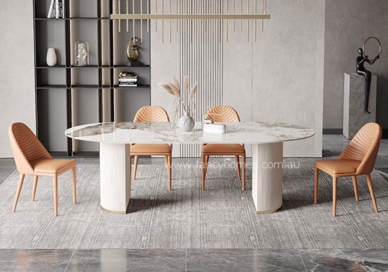 Buy Charlotte Sintered Stone Dining Table, Tables | Fancy Homes